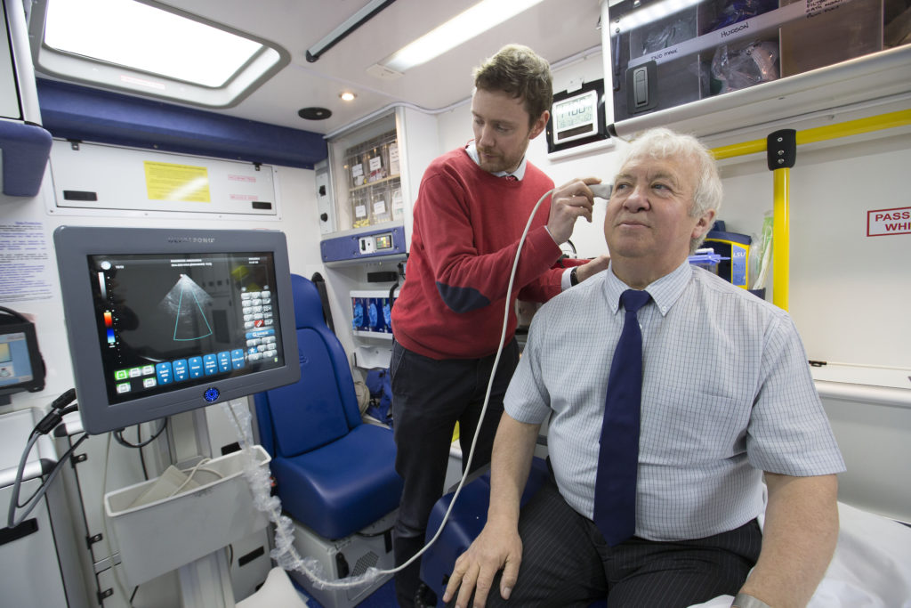 Catapulting satellite technology into emergency healthcare