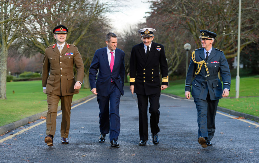 Defence Secretary briefed on Scotland’s key role