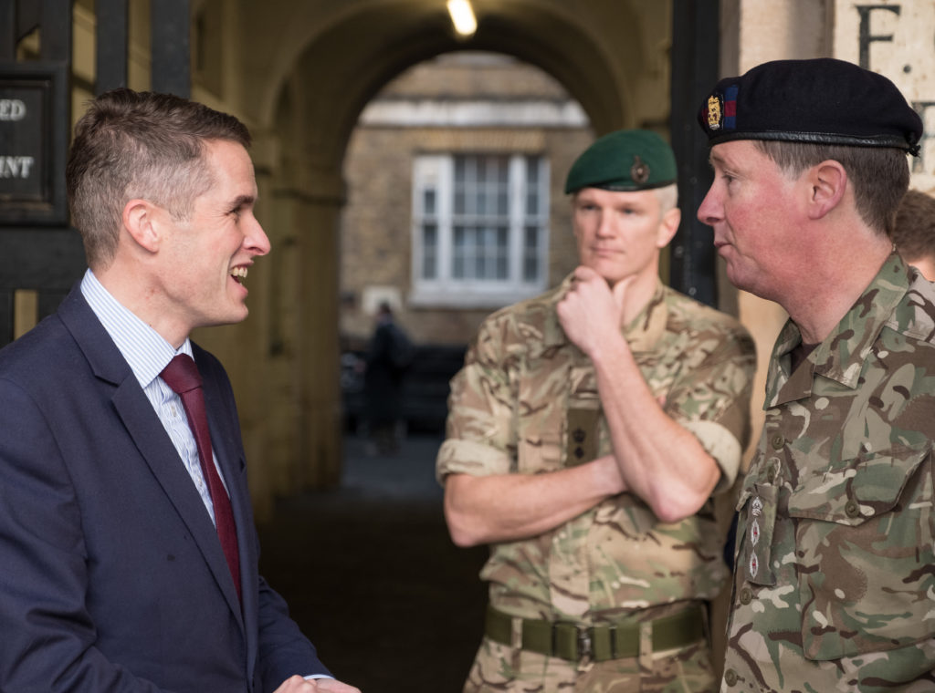 Defence Secretary lauds personnel keeping Britain safe over Christmas