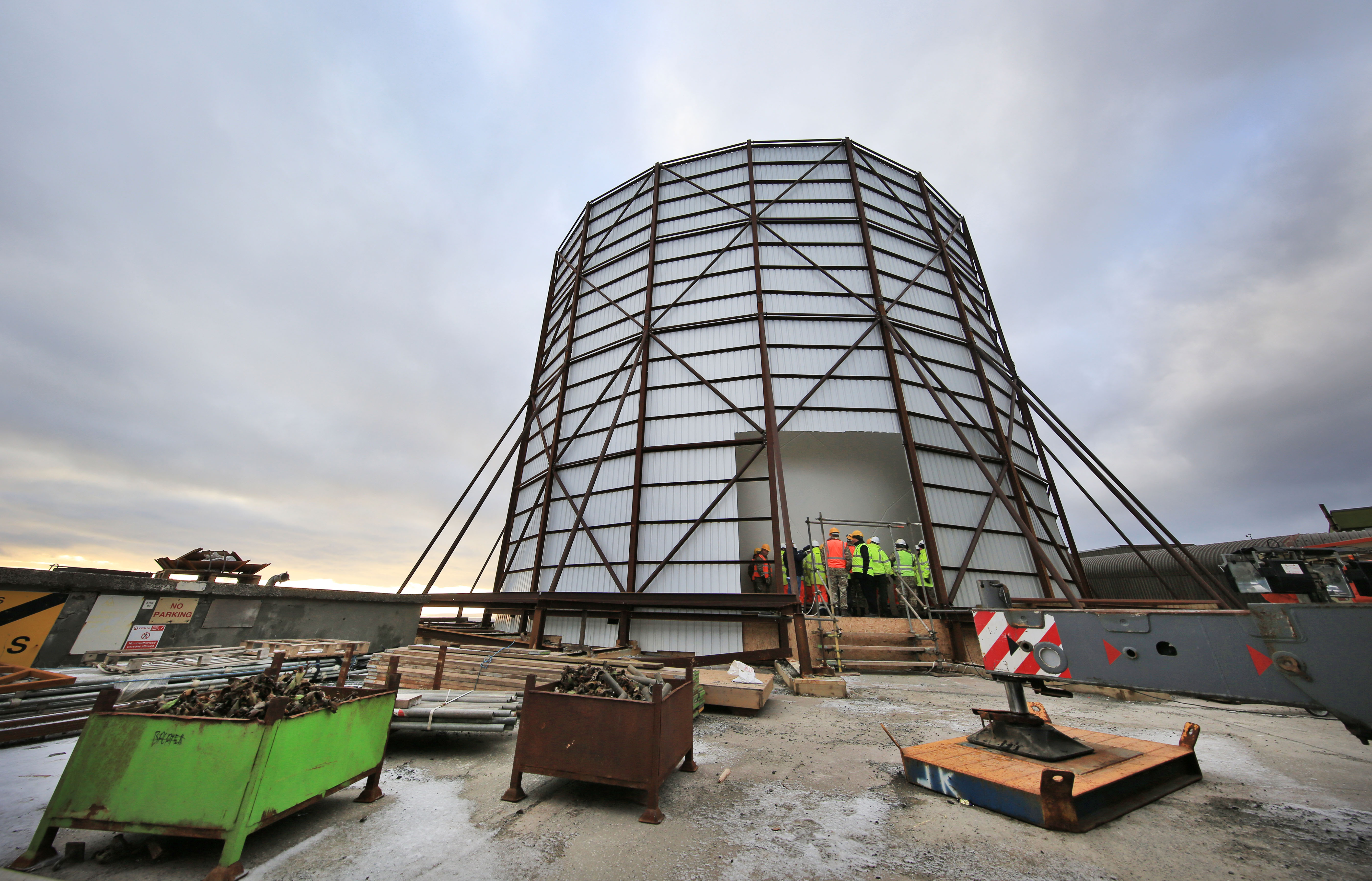 New £10m RAF radar facility close to completion