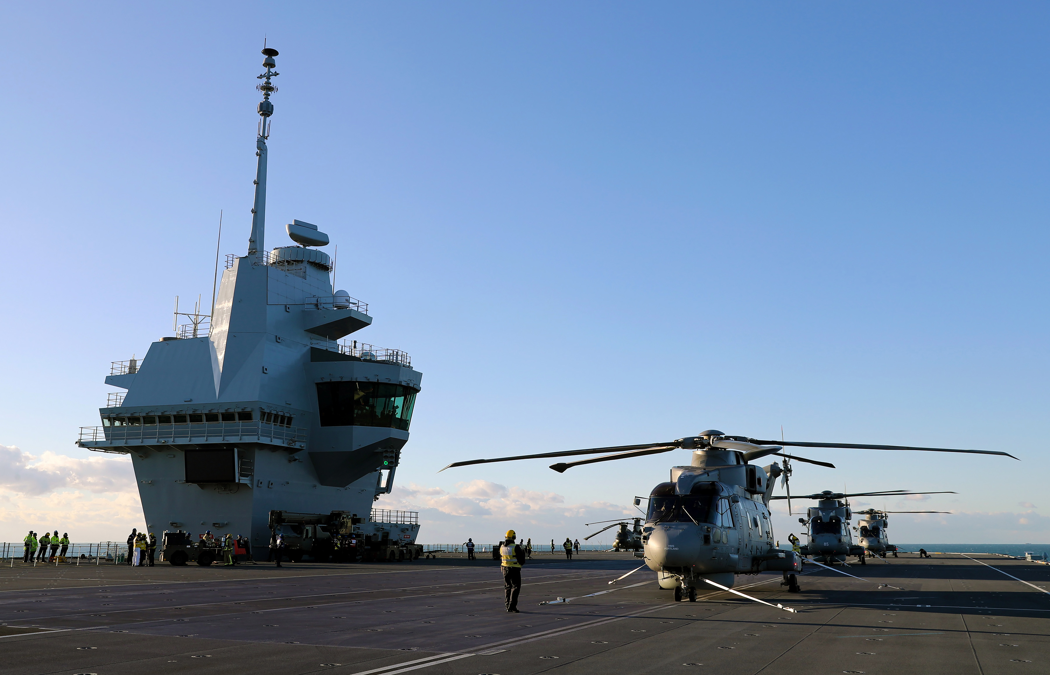 HMS Queen Elizabeth arrives in Gibraltar for first overseas visit