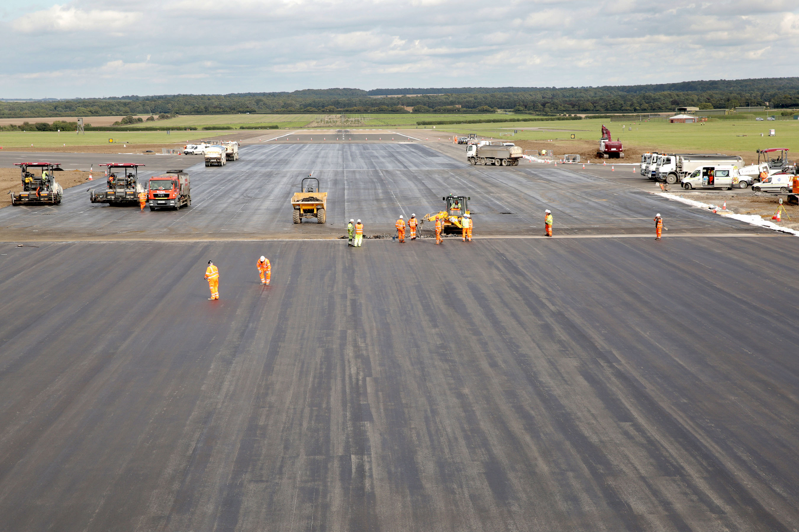 RAF Marham runway resurfaced ahead of F-35 arrival