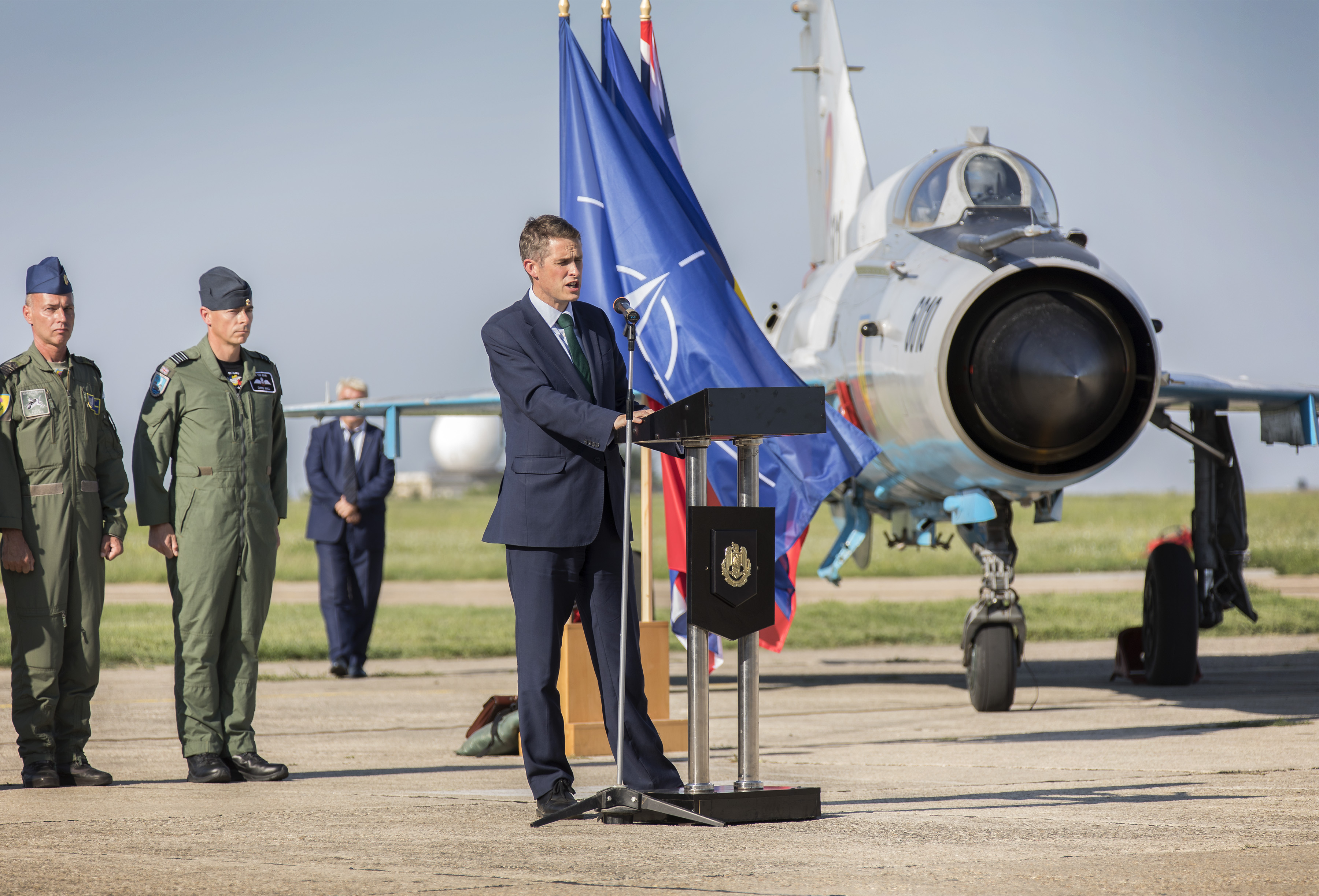 Defence Secretary pays tribute to Romanian partnership