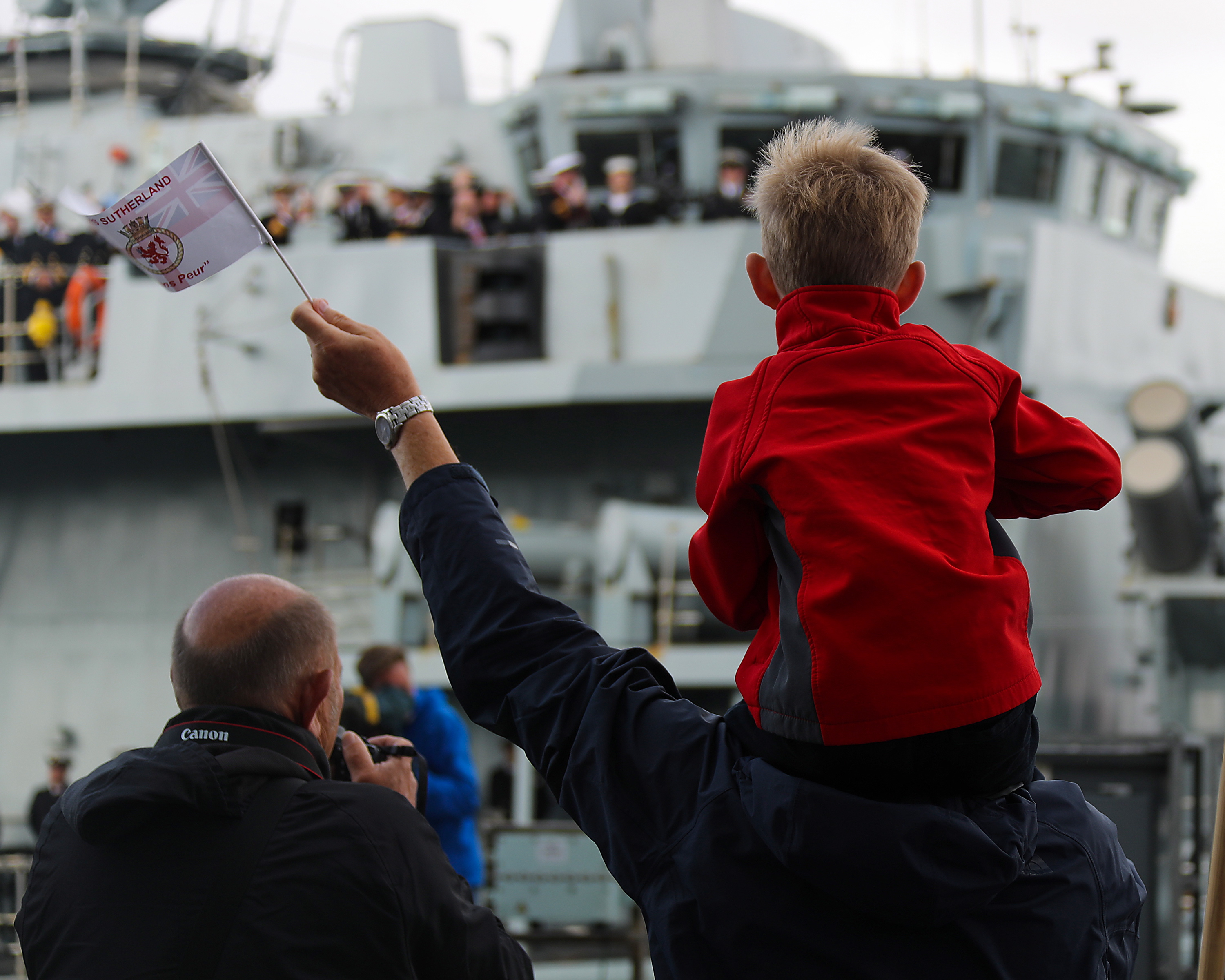 Defence Online | HMS Sutherland makes a triumphant return to Devonport