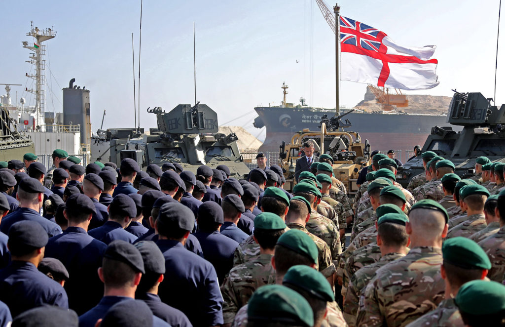 Defence Minister Mark Lancaster reaffirms UK commitment to the Gulf