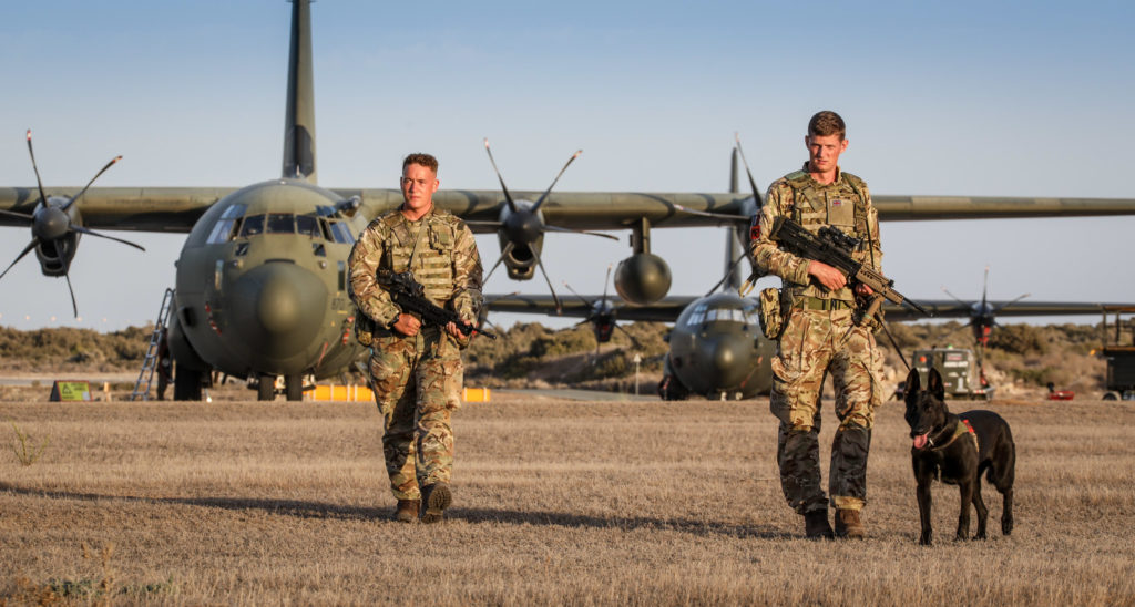 Defence Online | RAF 34 Squadron RAF Regiment returns to Cyprus