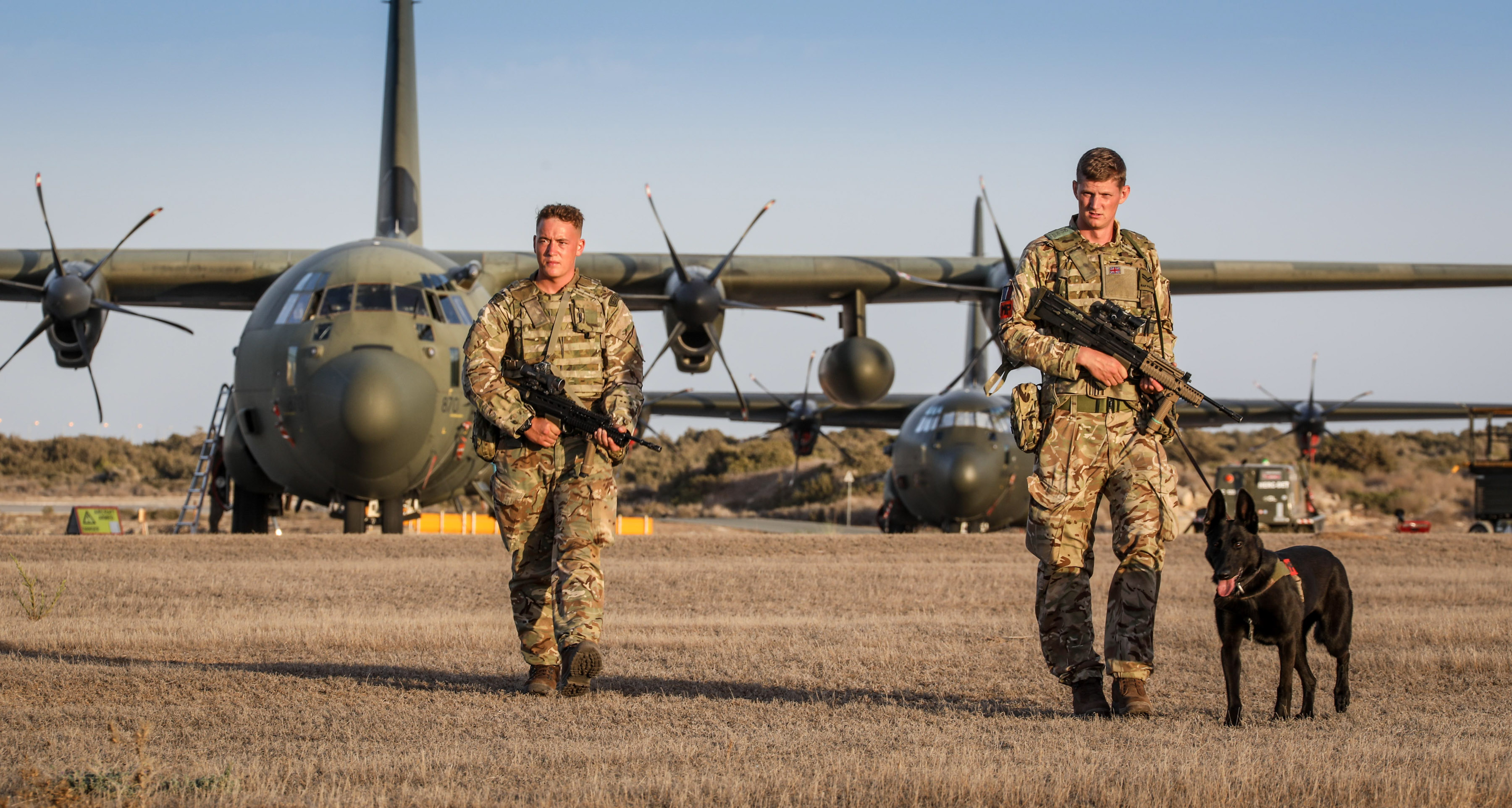 Defence Online | RAF 34 Squadron RAF Regiment returns to Cyprus