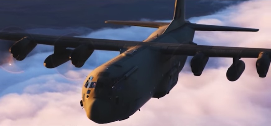 RAF C130J Air to Air refuel over Oxford - Defence Online