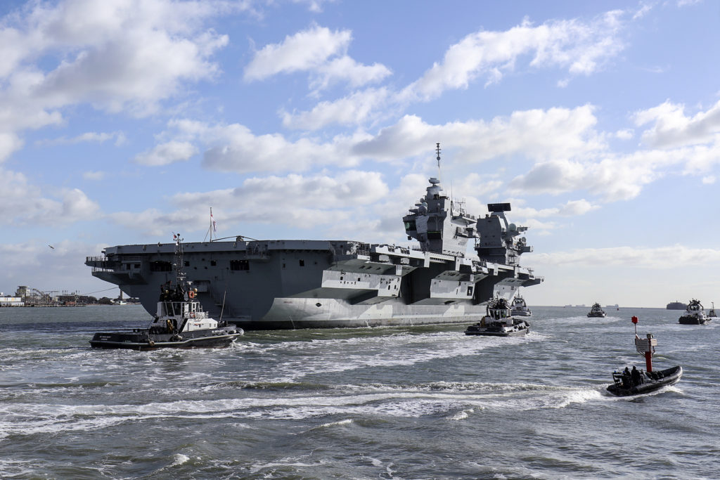 Defence Online | BAE to provide mission system support to QEC carriers