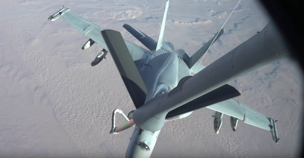 US Navy F/A-18 Super Hornets and EA-18 Growlers refuel - Defence Online