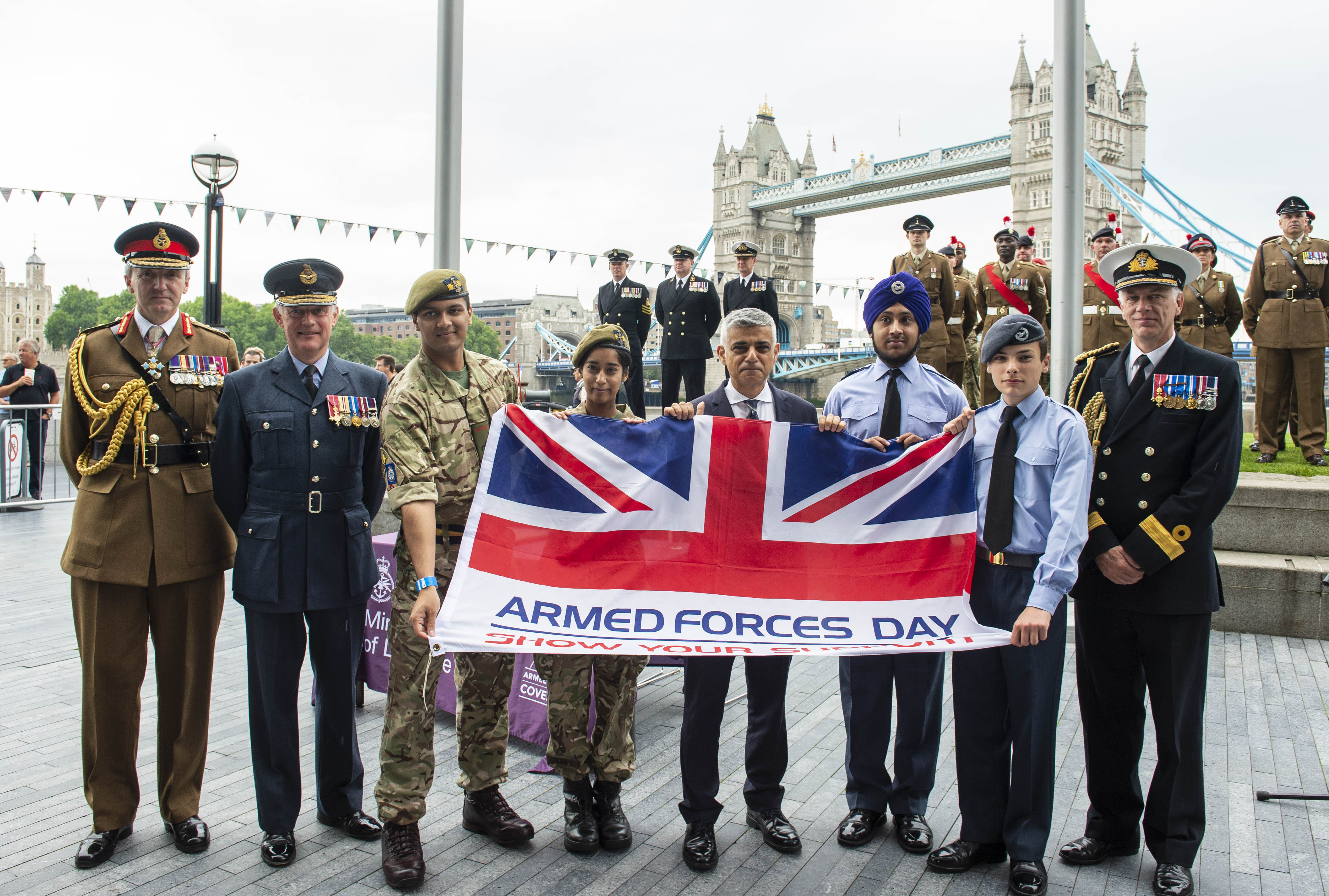 Armed Forces Week kicks off in London