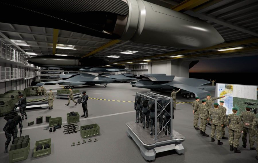 Royal Navy engineers design tech of the future