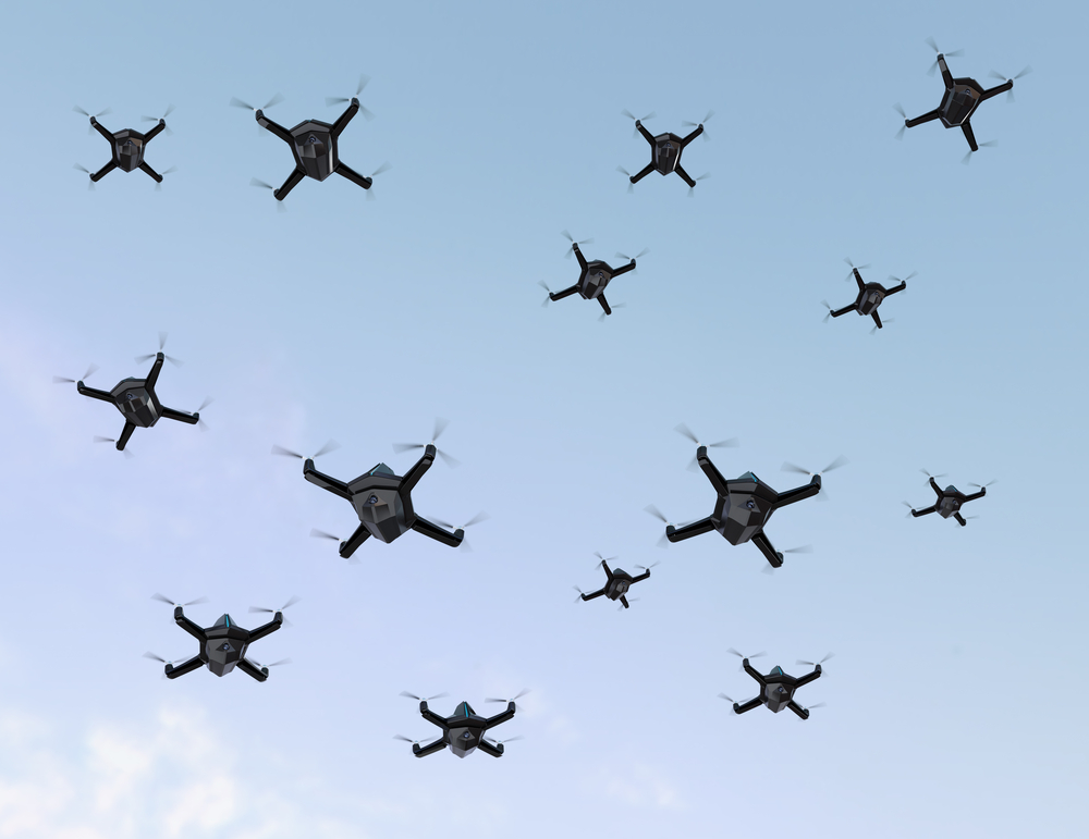 Dstl completes swarming drones concept evaluation