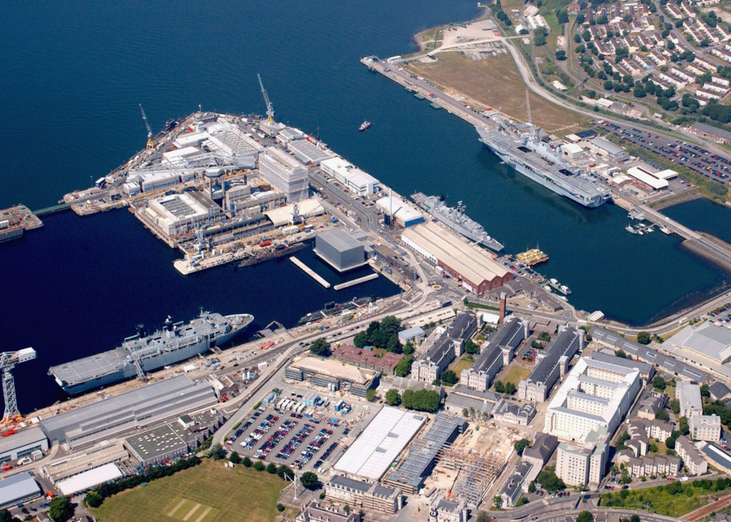 Plymouth Naval Base and surrounding area. - Defence Online