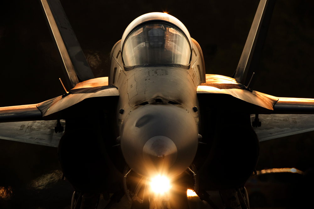 Head,On,View,Of,The,F/a-18,Hornet,Fighter,Aircraft,During - Defence Online