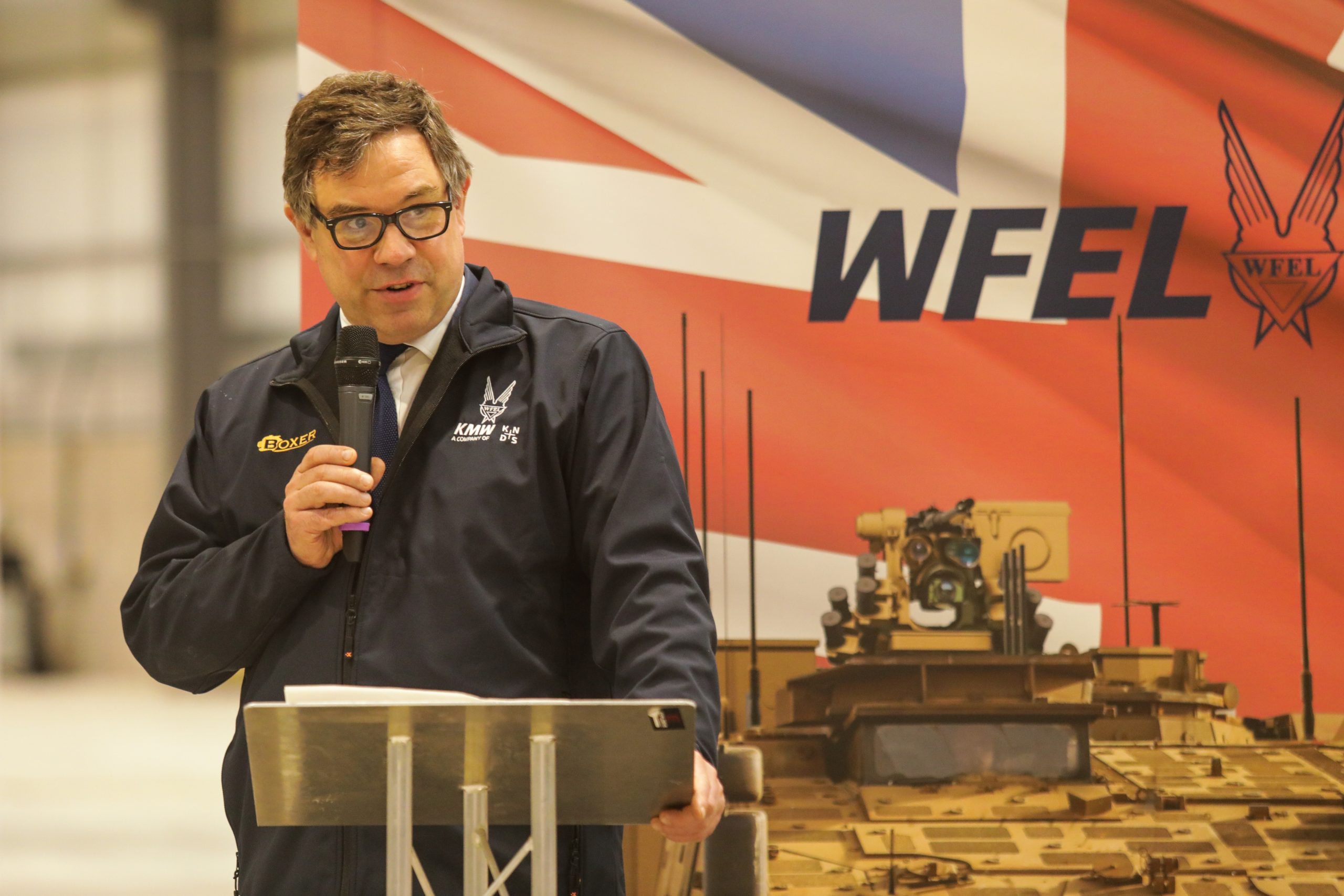 Defence Minister opens new Boxer production facility