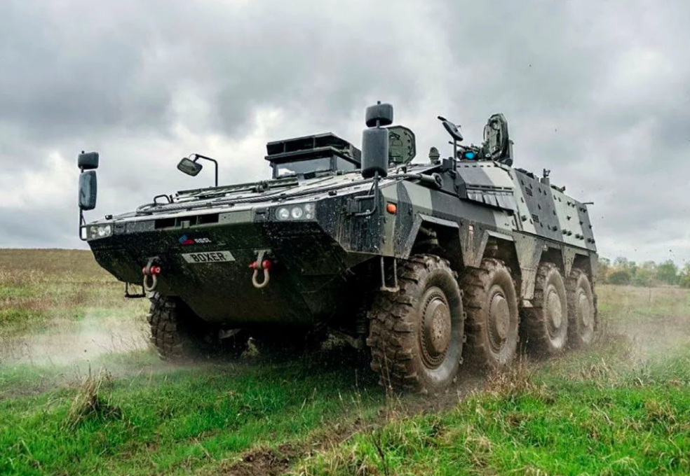 British Army to receive 100 extra armoured Boxer vehicles