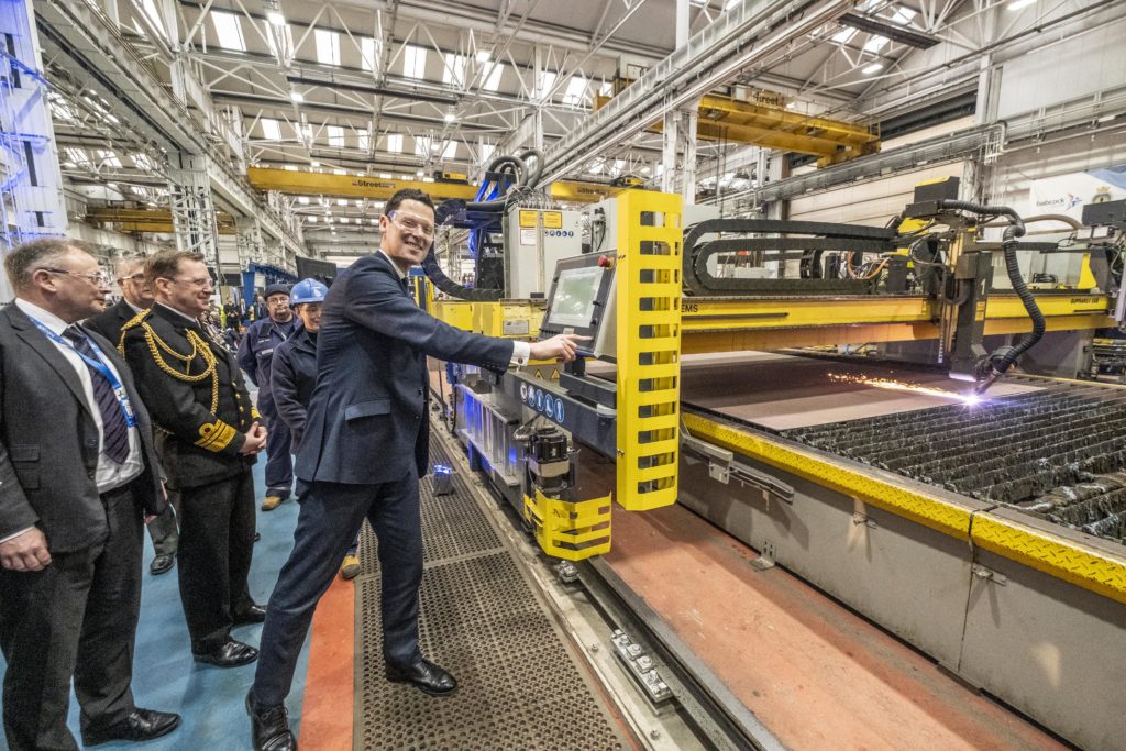 Babcock cuts steel on second Royal Navy Type 31 Inspiration Class ...