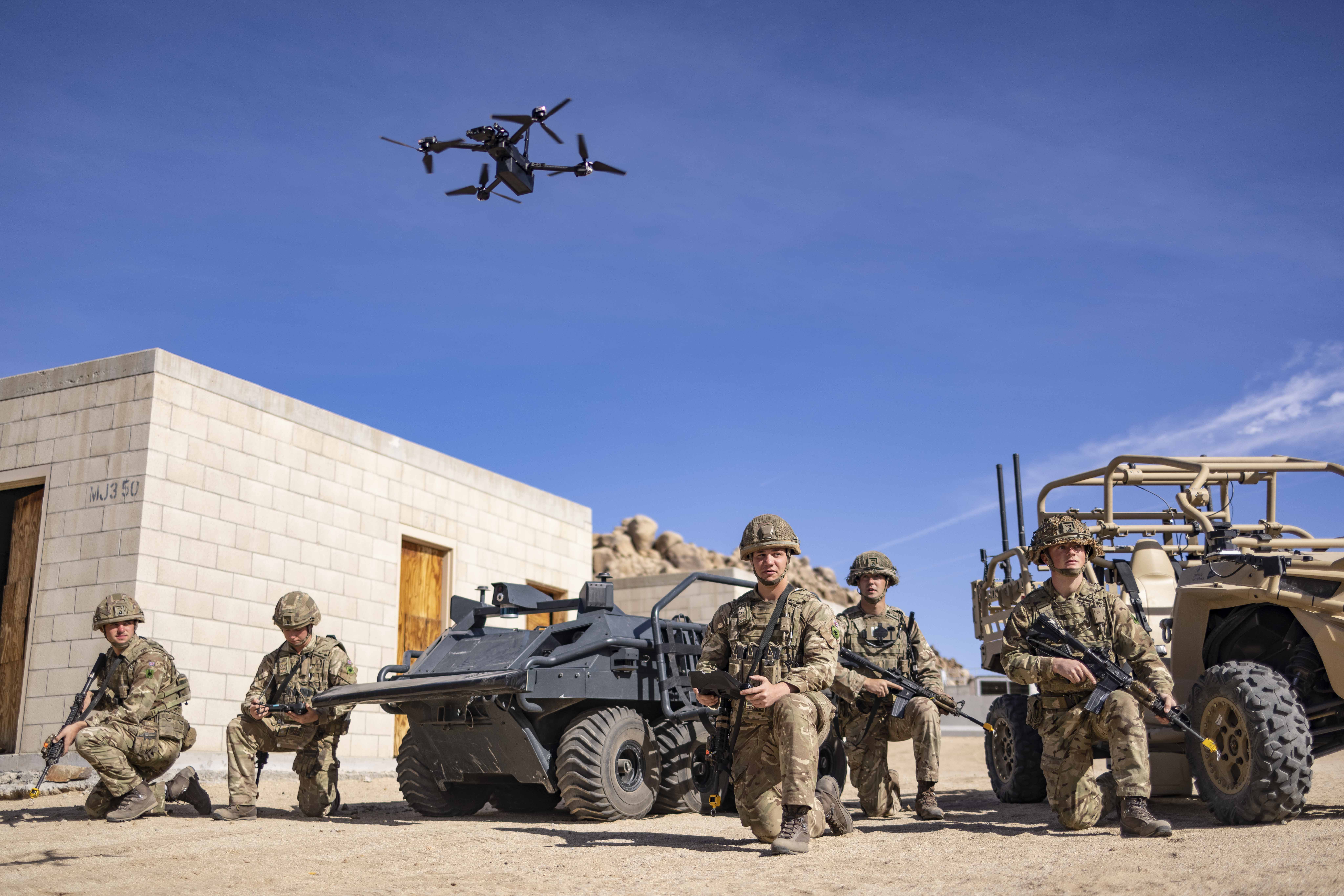 British Army experiments with Dstl study on urban combat