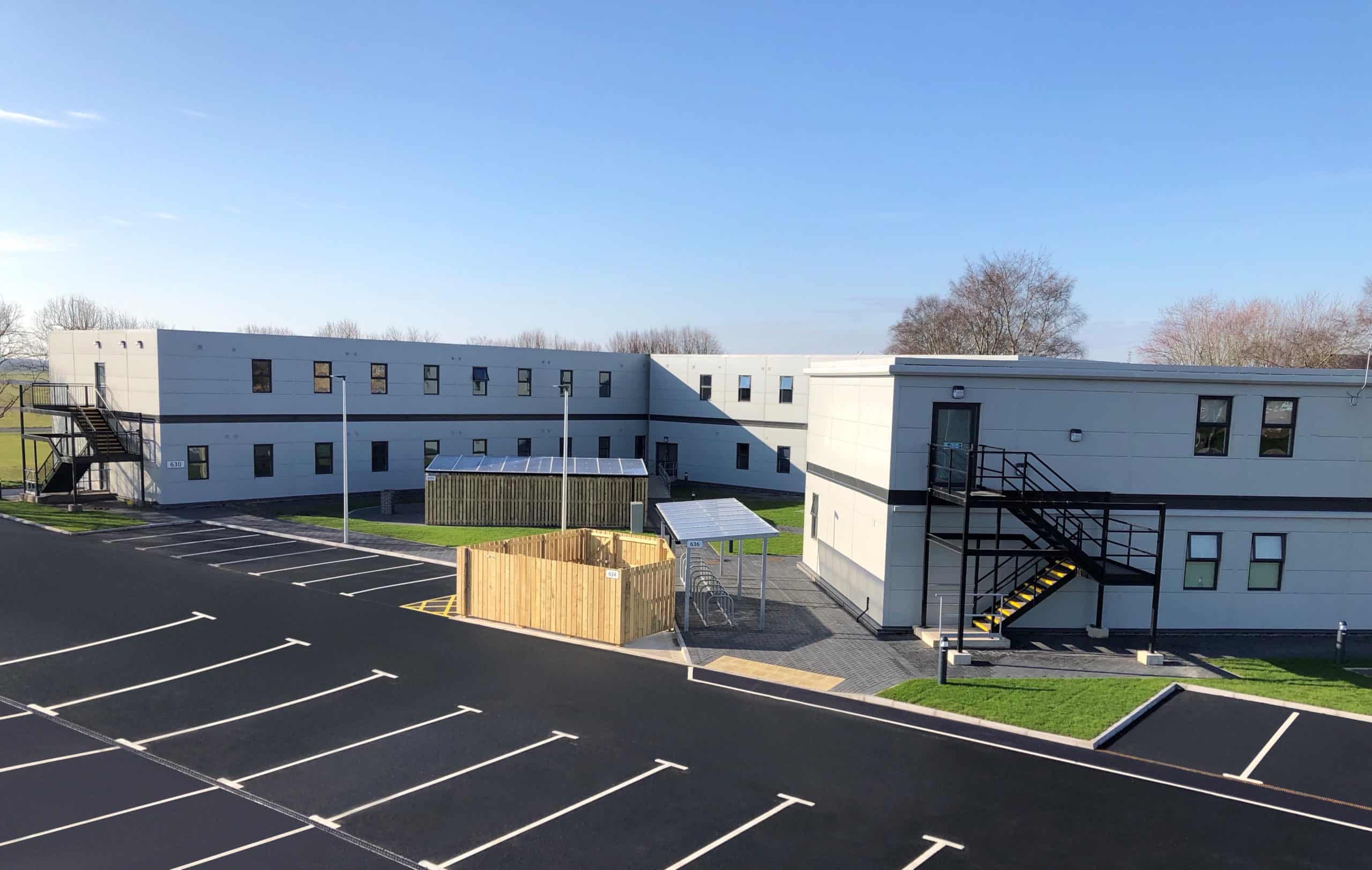 Armed forces accommodation is about to move up a rank