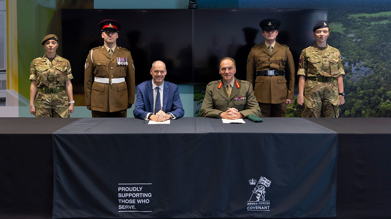 Mace pledges its continued support for the Armed Forces