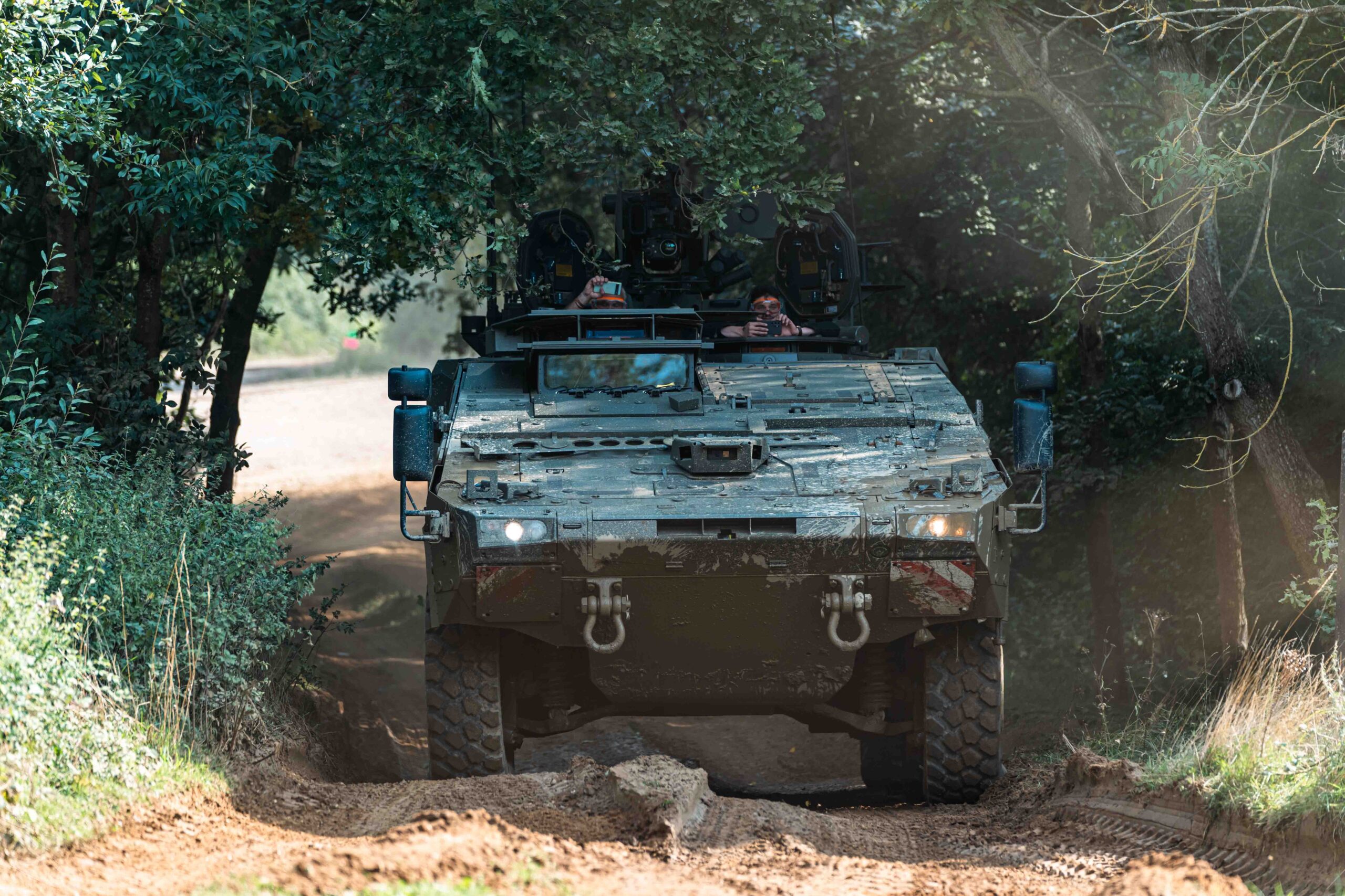 First British-made Boxer vehicles ready for Army