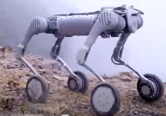 China's new Unitree B2-W robot dog boasts incredible agility and ...