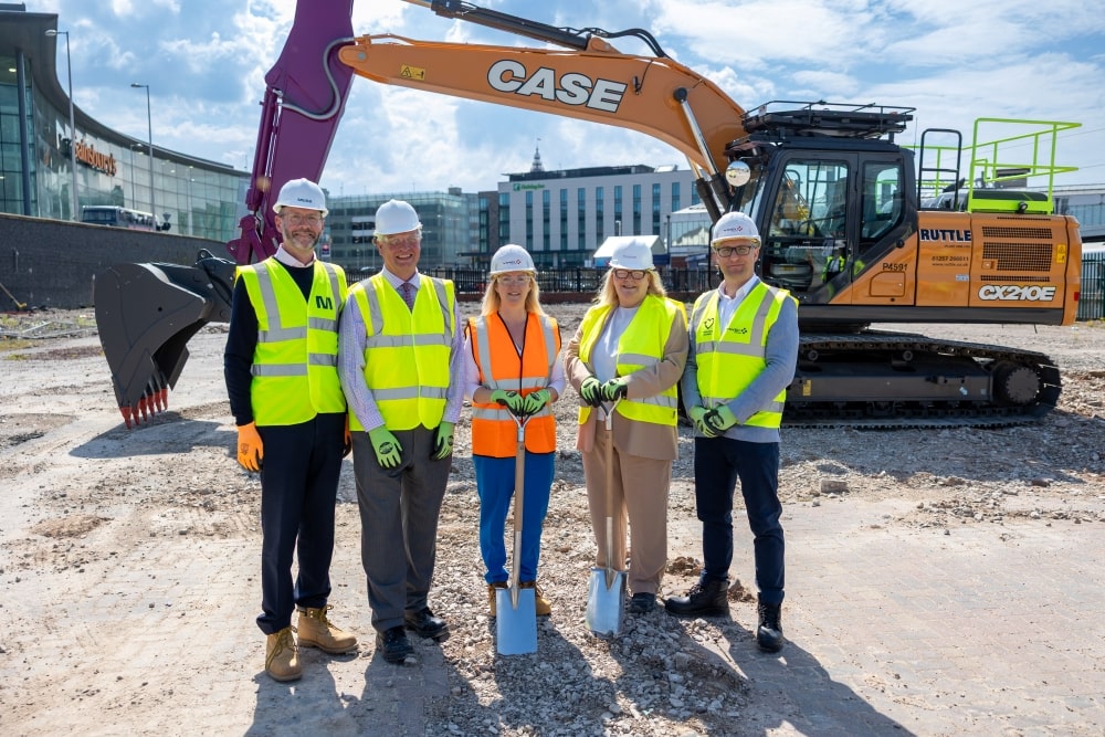 Construction begins on new Civil Service office in Blackpool