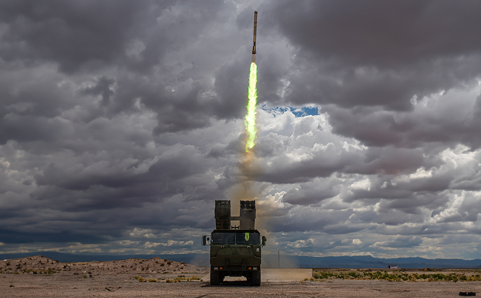 Lockheed Martin tests new training rocket