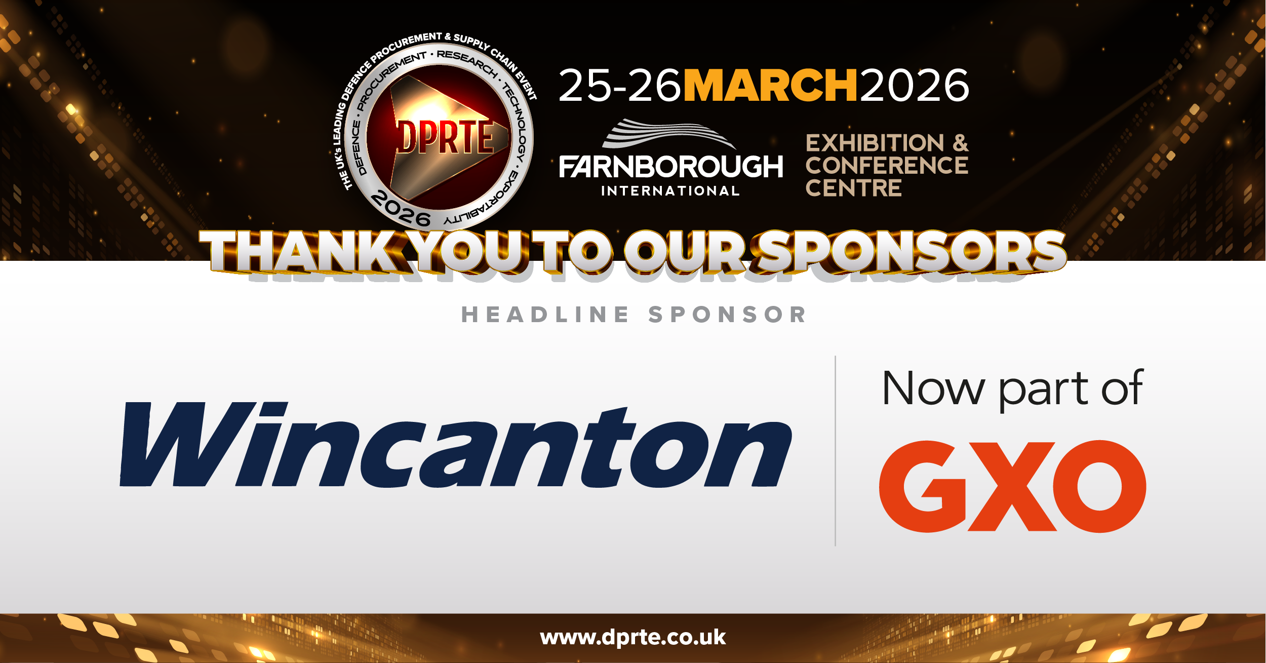 Wincanton Announced as Headline Sponsor for DPRTE 2026