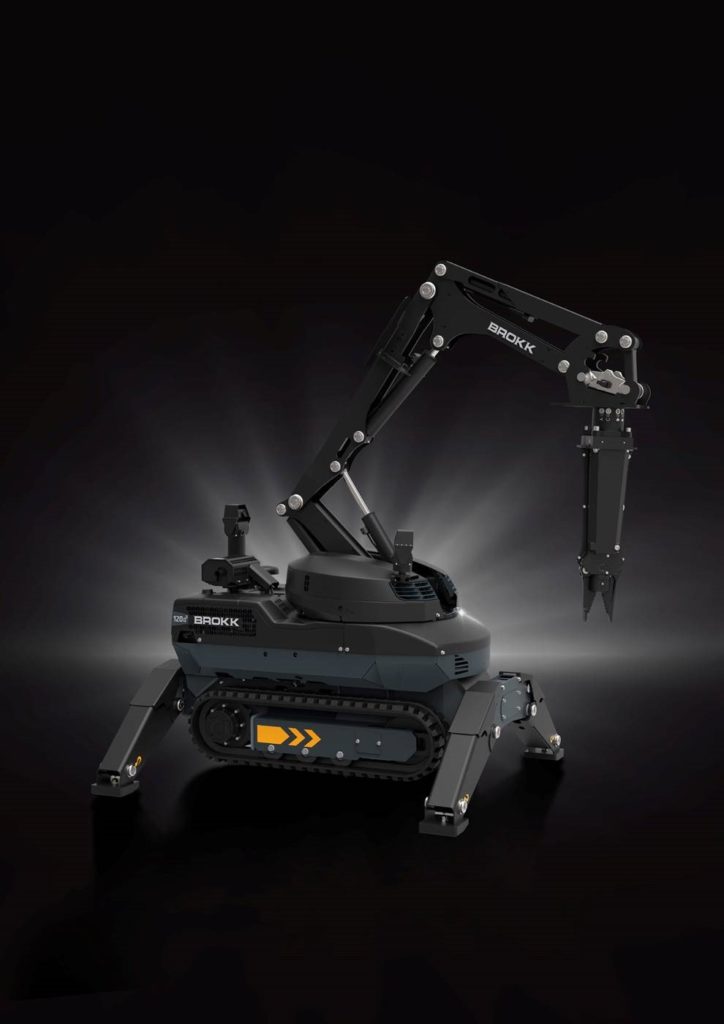 Brokk UK to showcase remote Security and Rescue system at DVD2018